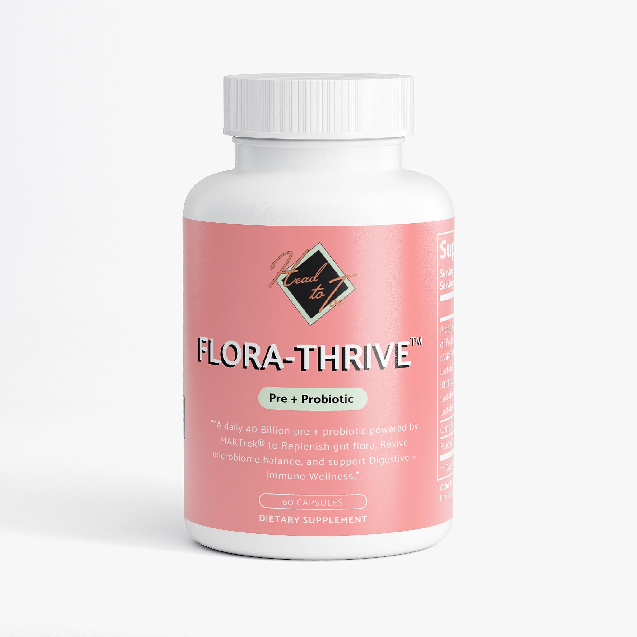 Probiotic 40 Billion CFU with Prebiotics - Digestive & Gut Health ...
