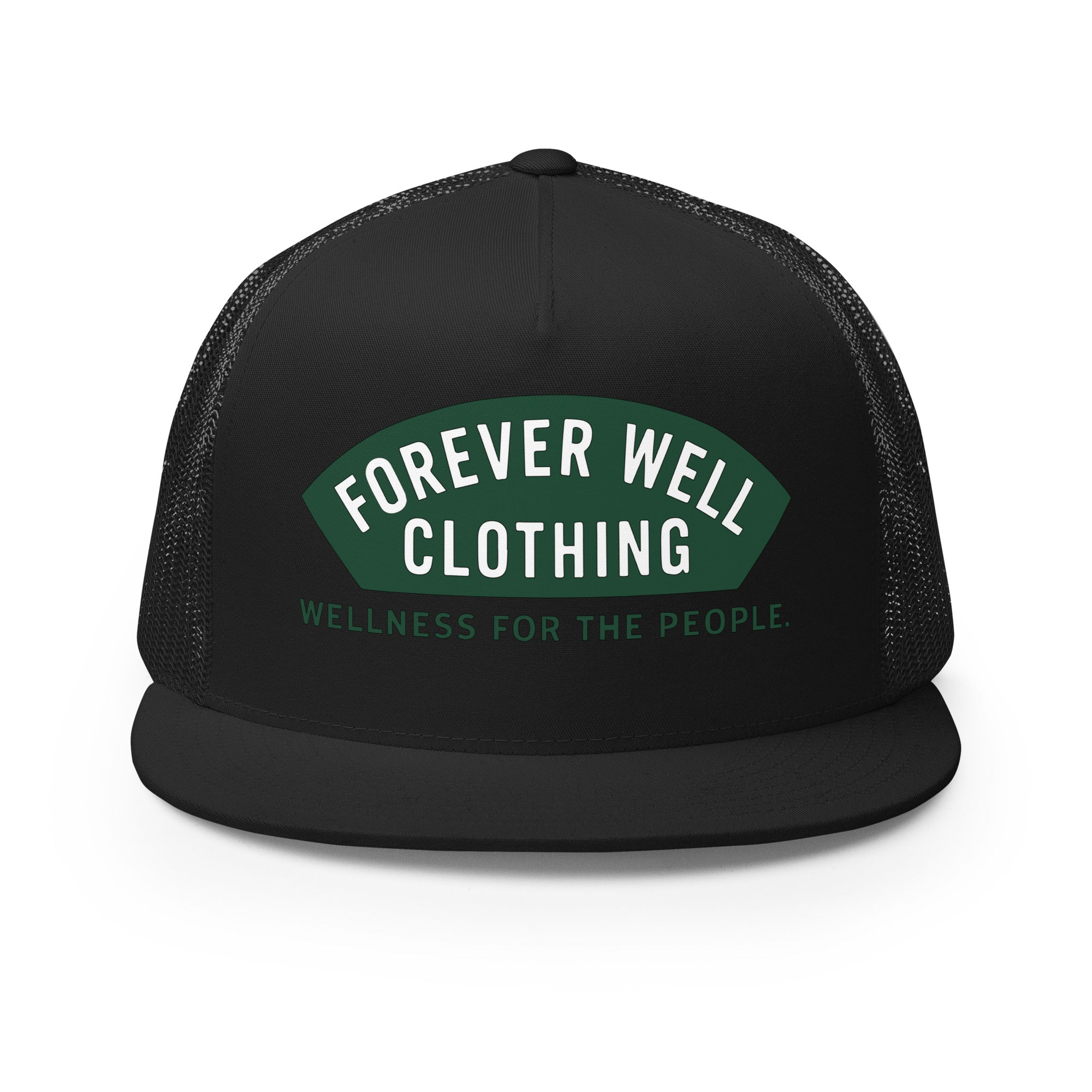 Wellness for the People Trucker Hat - Mesh-Back Cap | ForeverWell ...